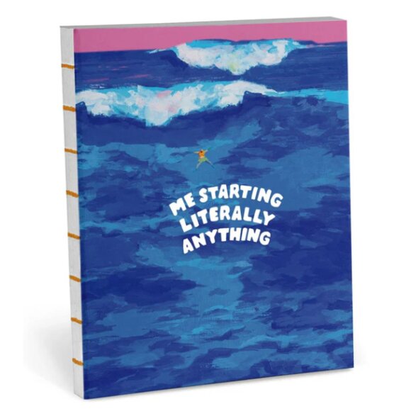 Em & Friends | Office | Em Friends Me Starting Literally Anything Blank Journal Unlined 28 Pages ...
